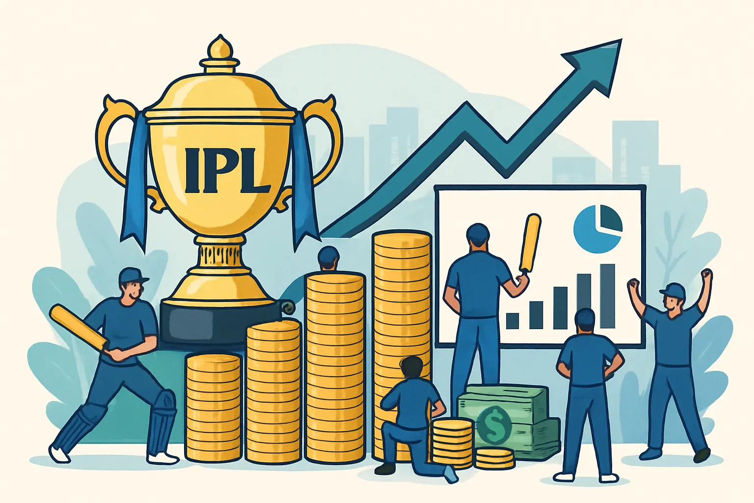 IPL Net Worth: Valuation, Revenue Engine & Team Values - 4rabet cricket